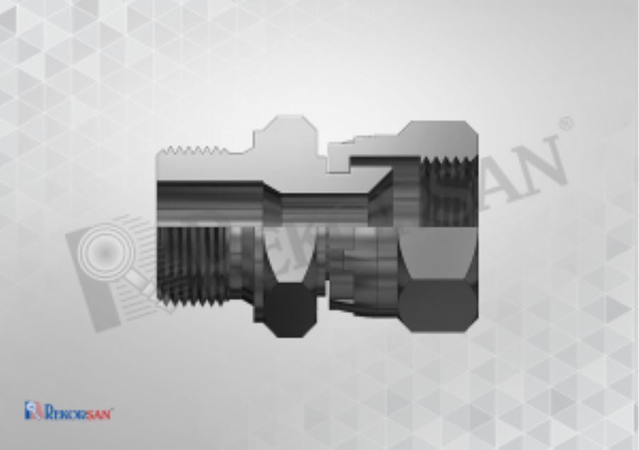 1/2-5/8 HİDROLİK BSP-UNF TERS NİPEL – Hidrotek Hortum