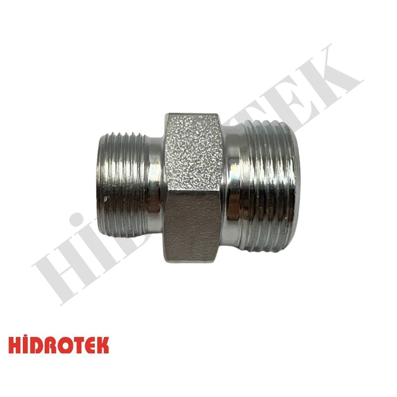 22L-8L HYDRAULIC METRIC PROPORTIONAL NIPPLE – Hidrotek Hortum